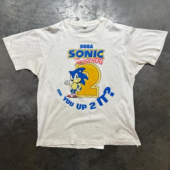 American Vintage | Shirts | Sega Sonic The Hedgehog Two Vintage 9s ...